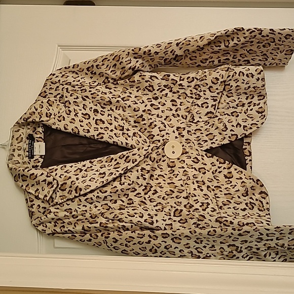 Jackets & Coats | Animal Print Jacket | Poshmark